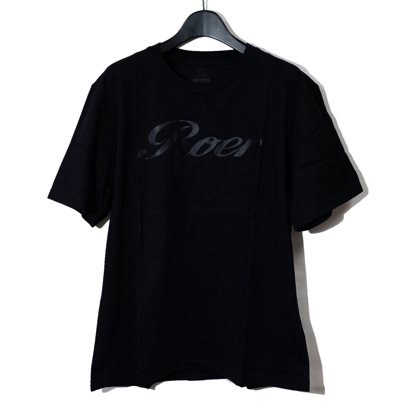 Roen LOGO T / 10BLACK – ANRE-R SALON